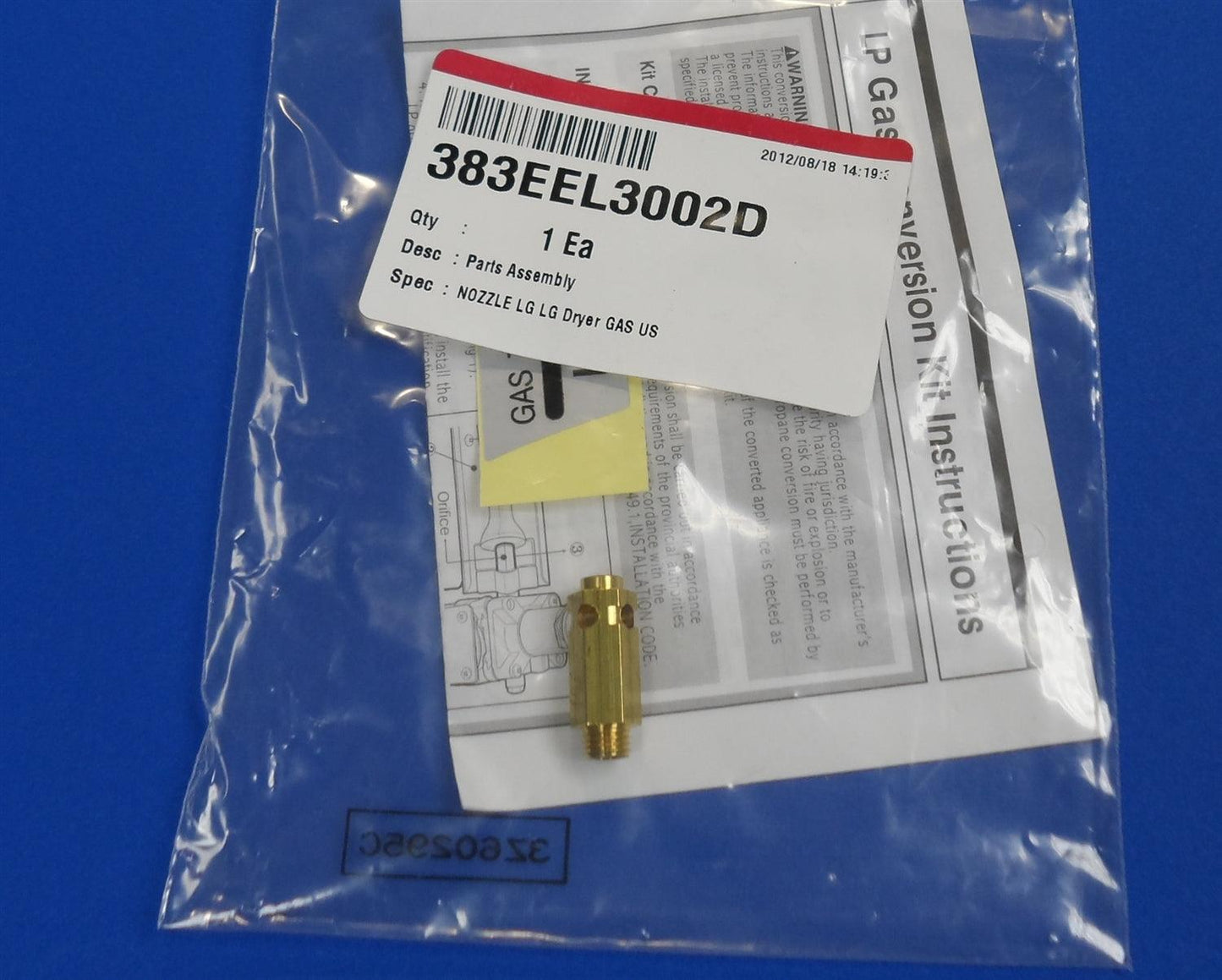 LG Part 383EEL3002D – Virginia Service Supply